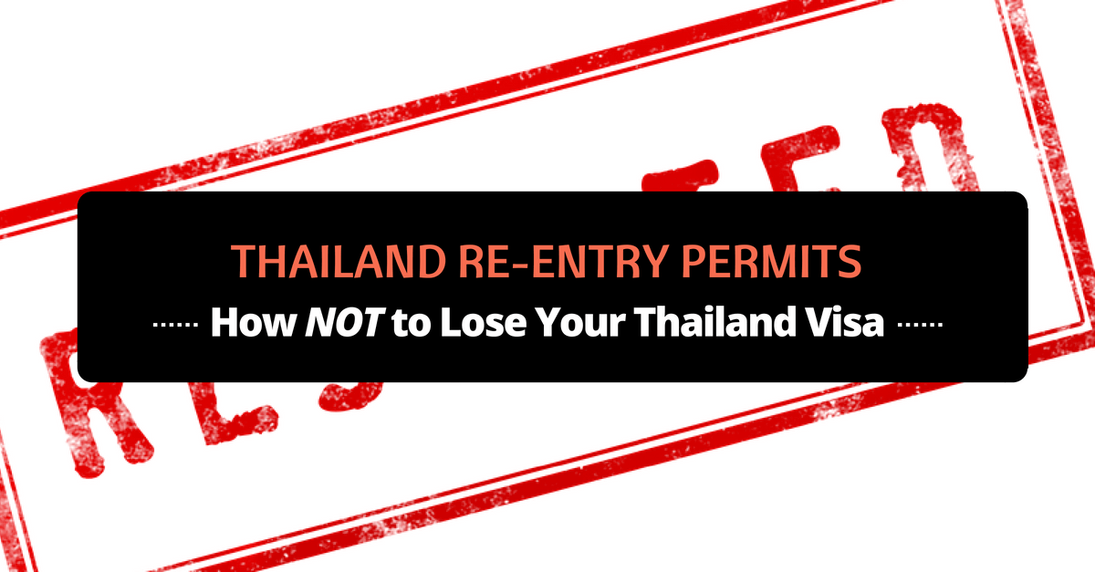 A Simple Guide to Getting a Thai Re-Entry Permit