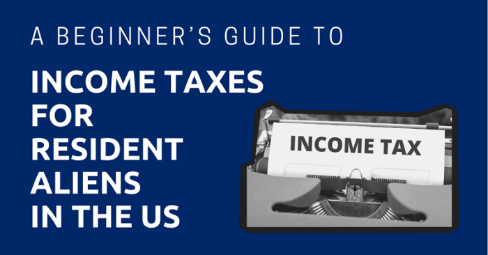 A Beginner’s Guide to Income Taxes for Resident Aliens in the US